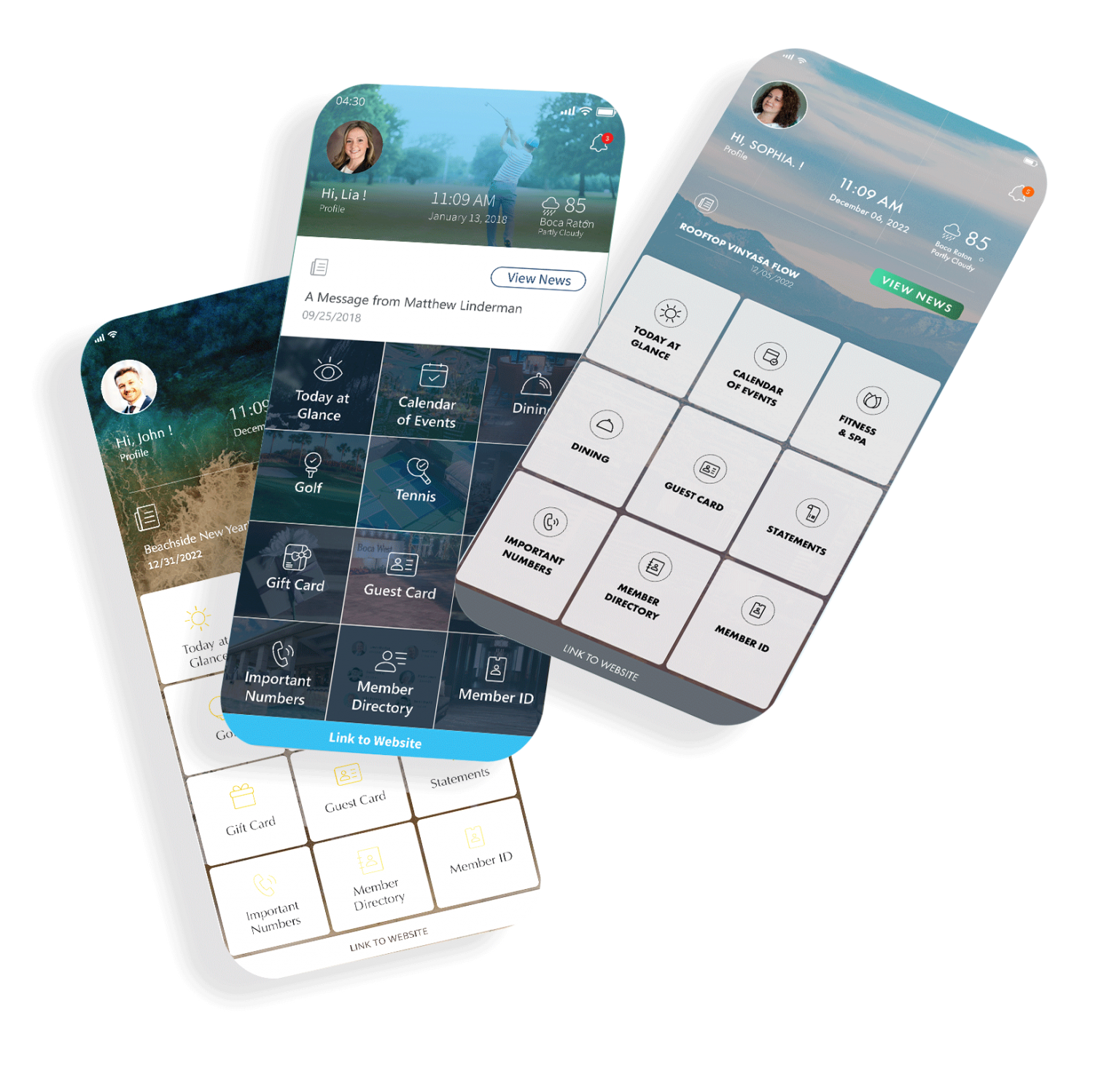 Club Member App for Private & Country Clubs