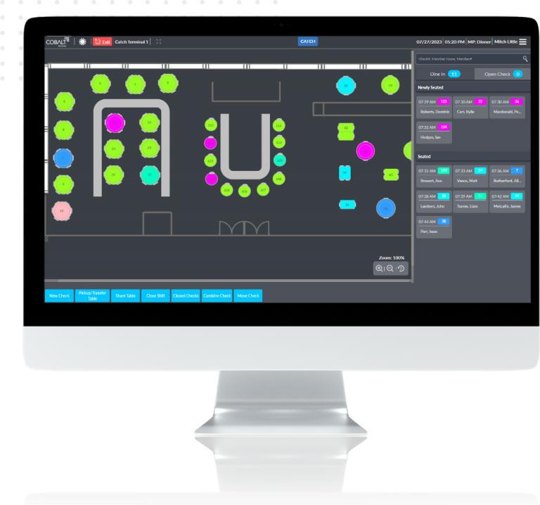 F&B POS Management System for Club | Cobalt Software