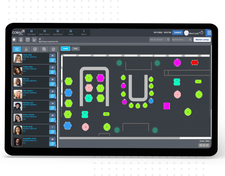 F&B POS Management System for Club | Cobalt Software