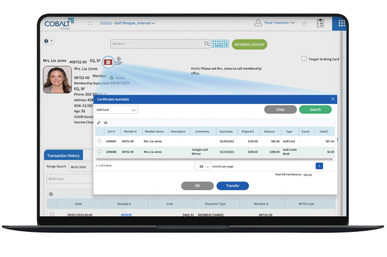 Retail POS Solution For Private & Country Club | Cobalt Software